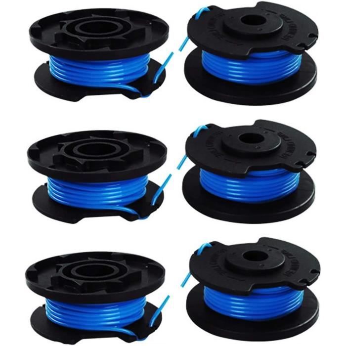 Bobine de Rechange pour Coupe-bordure de Ligne 0,065 pouce pour Ryobi 18v 24v 40v, Compatible ...