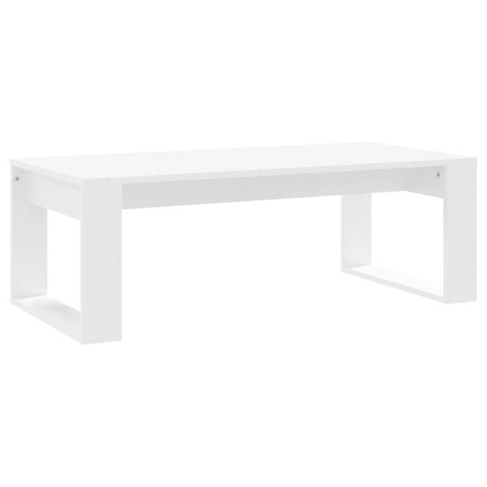"SALE 2026" Table à café Blanche - Table basse Blanche 102x50x35cm ...