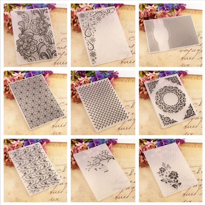 Scrapbooking,Pochoirs à gaufrage animé pour oiseaux, Cage de fleurs, pour bricolage ...