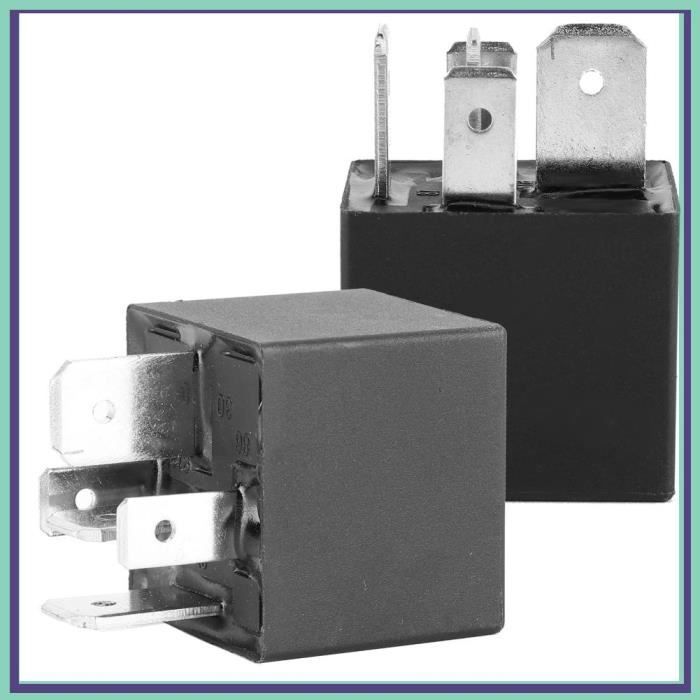 Contacteur de relais solénoïde de treuil robuste 12V 80A 5 broches ...