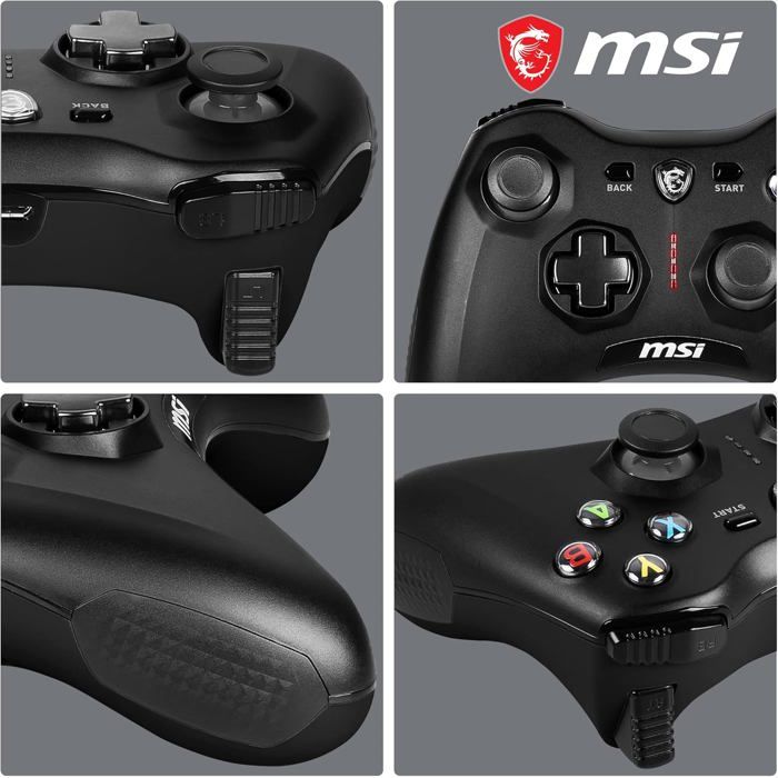 Force Gc30 V2 Manette De Jeu Pc Sans Fil- 2.4 Ghz, Batterie Li-Ion 600 ...