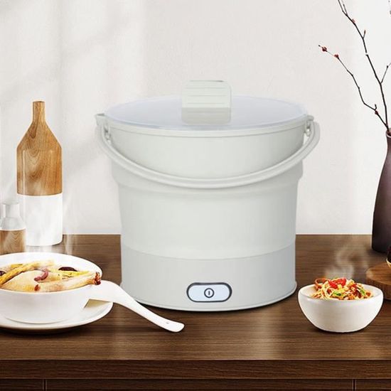 Cuisinière électrique Pliable 800ml Poêle électrique à ébullition avec ...