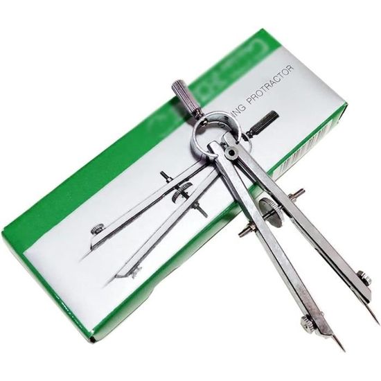 Kit de géométrie Math Compass Set Traçage Instrument Ensemble de Dessin ...