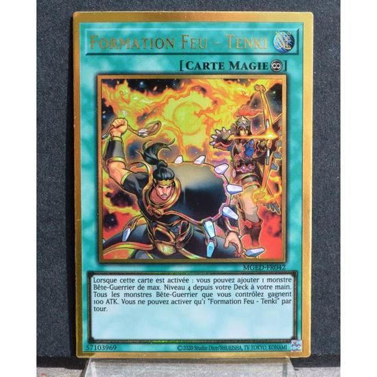 Carte YU-GI-OH MGED-FR042 Formation Feu - Tenki 2ED NEUF FR - Cdiscount Jeux - Jouets