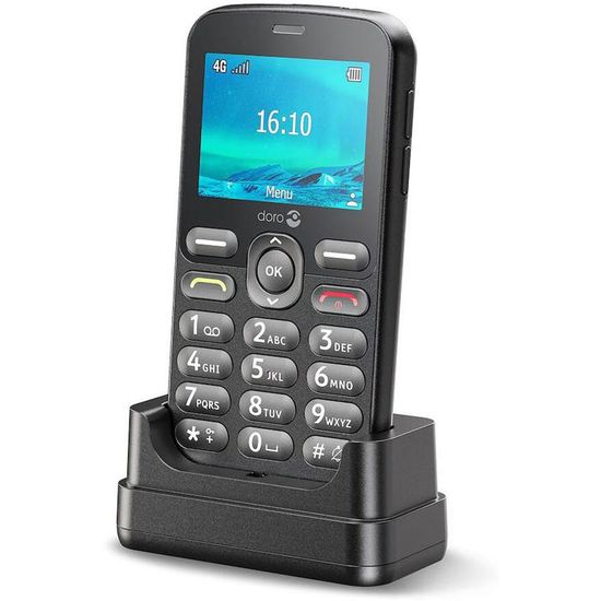 Téléphone Portable Doro 1880 - 4G - Seniors - Touches Numériques ...