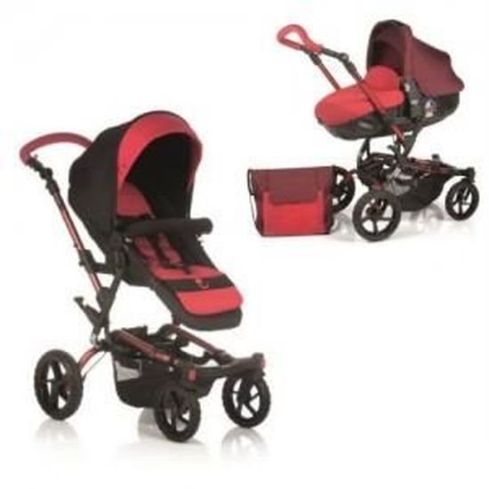 Poussette 3 en 1 Jane Crosswalk Matrix Red - Cdiscount Puériculture ...