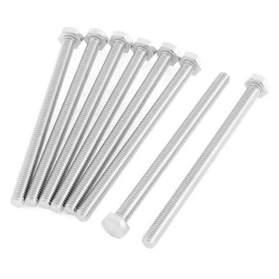 M6 x 90mm acier inoxydable 304 Métriques entièrement fileté vis tête ...