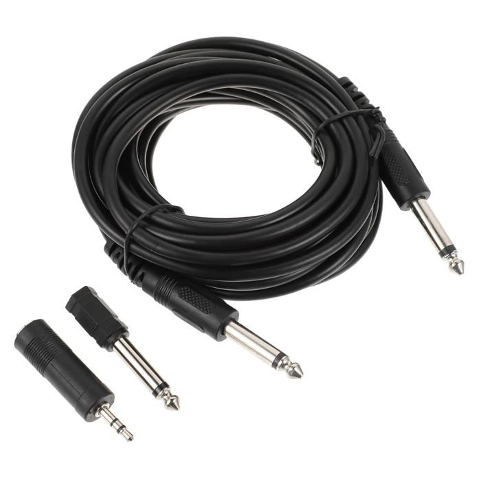 1 Jeu Câble D'Instrument Câbles De Guitare Adaptateur Guitare Usb ...