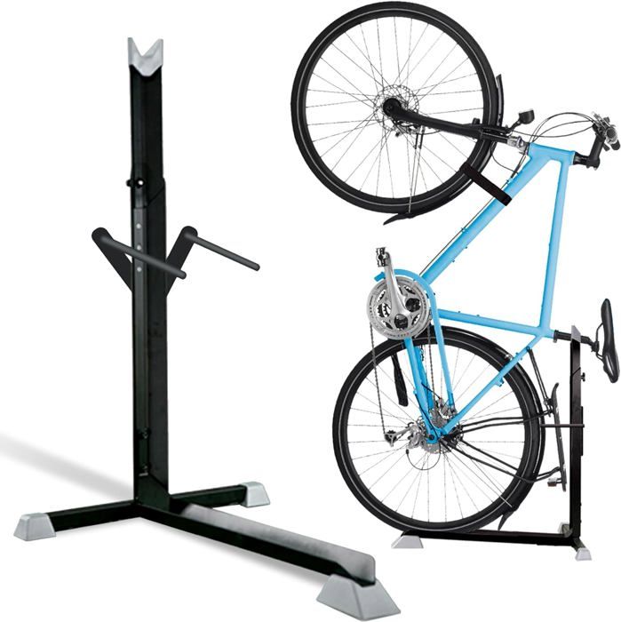 PRO Support vertical professionnel pour vélo - Support autonome pour ...