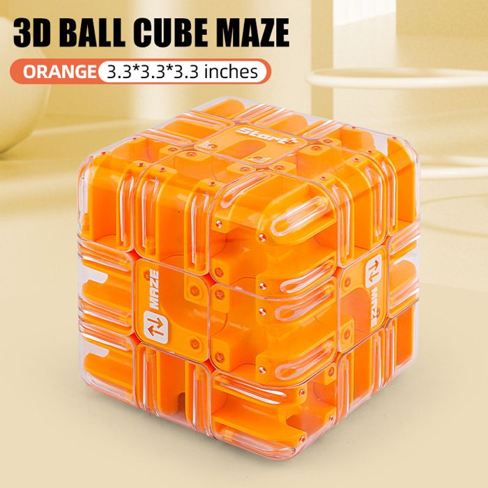 3D Cube magique jouets Fidgeting enfants labyrinthe Puzzle créatif Cube ...