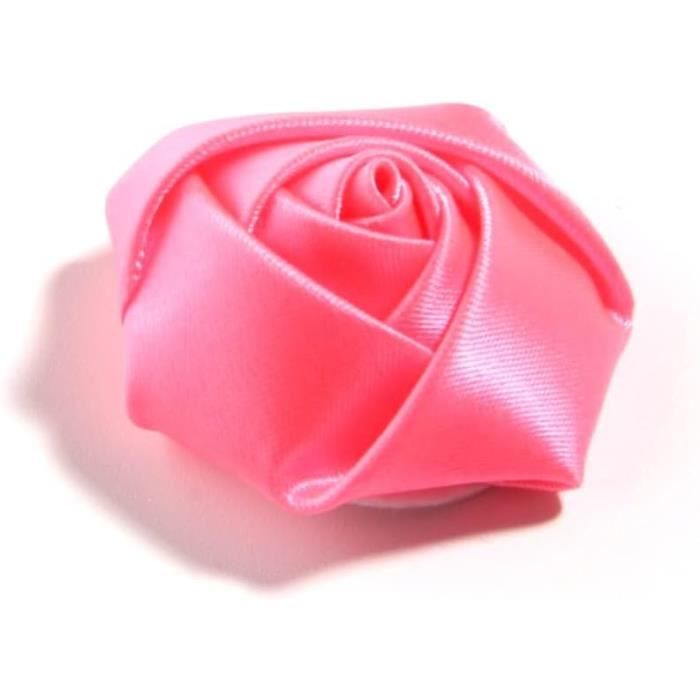 Lot de 50 petites roses artificielles de 4,5 cm - Roses en satin - Pour ...