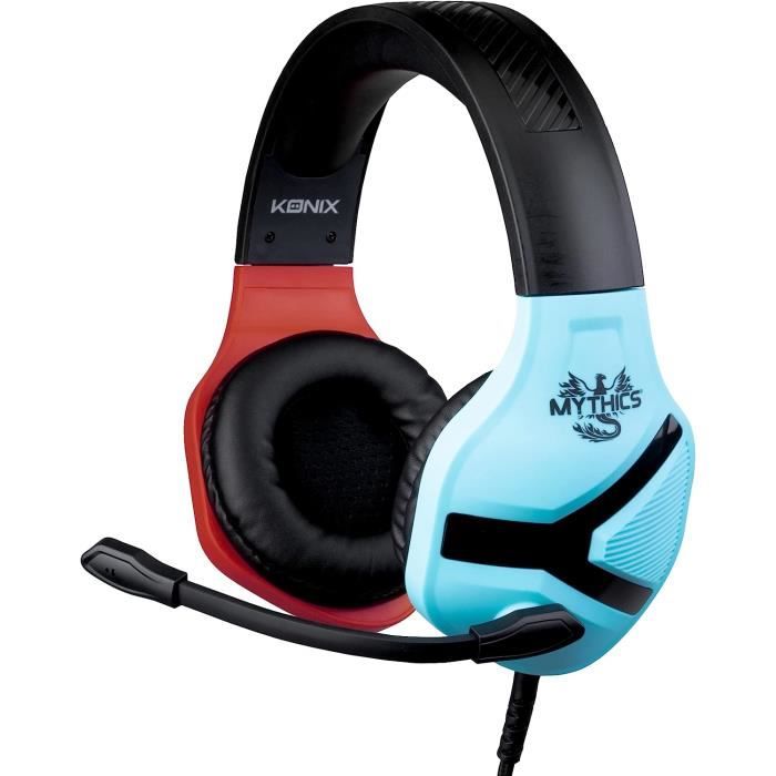 Mythics Casque Gaming Filaire Nemesis Pour Console Nintendo Switch