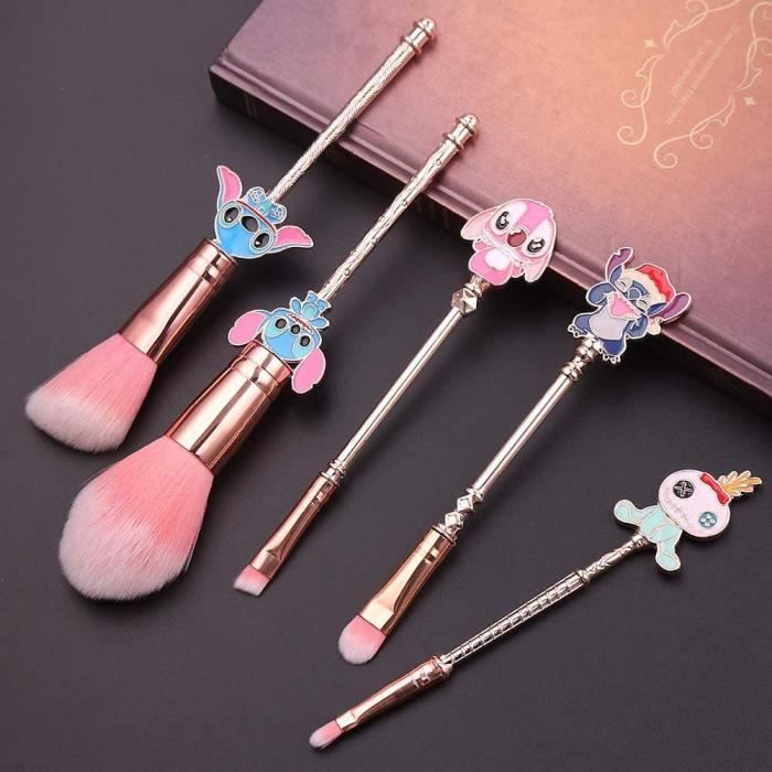 Dessin animé Lilo et Stitch Maquillage Pinceaux Set Beauté Maquillage ...
