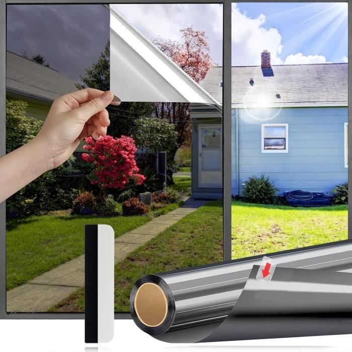 Film De Fenêtre À Sens Unique Réfléchissant Pour Fenêtre - Contrôle De ...