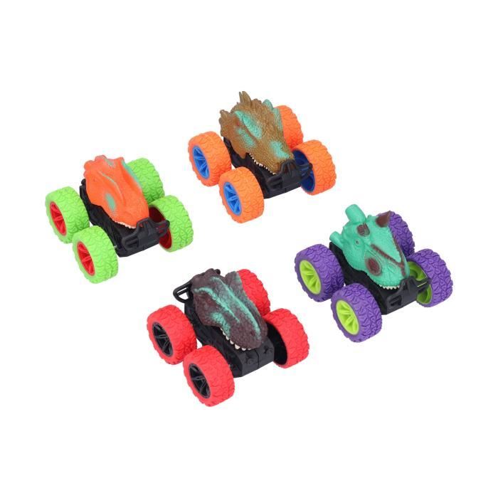 Drfeify Modèles réduits de voitures 4 pièces modèles de voitures Mini ...