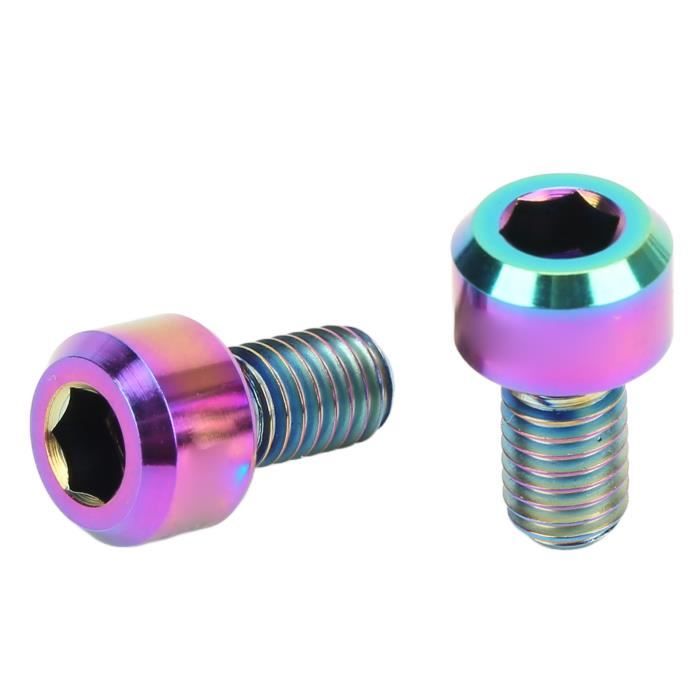 EJ.life Vis de roue de dérailleur avant arrière de vélo 2 pièces vélo ...