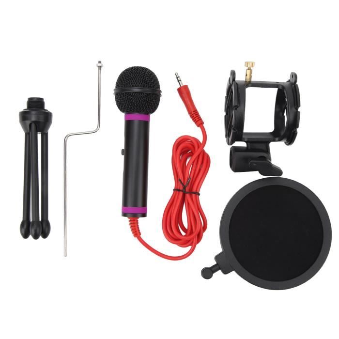 ESTINK Micro cardiode SF555 Microphone à condensateur Kit de microphone ...