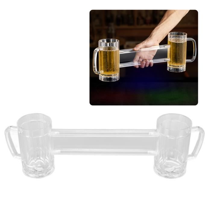 430 Ml Chope À Bière Double Conjoint Verre À Bière Résistant Aux ...