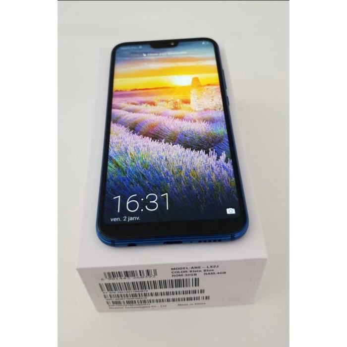 Huawei p20 lite 32go Magic blue neuf - Cdiscount Téléphonie