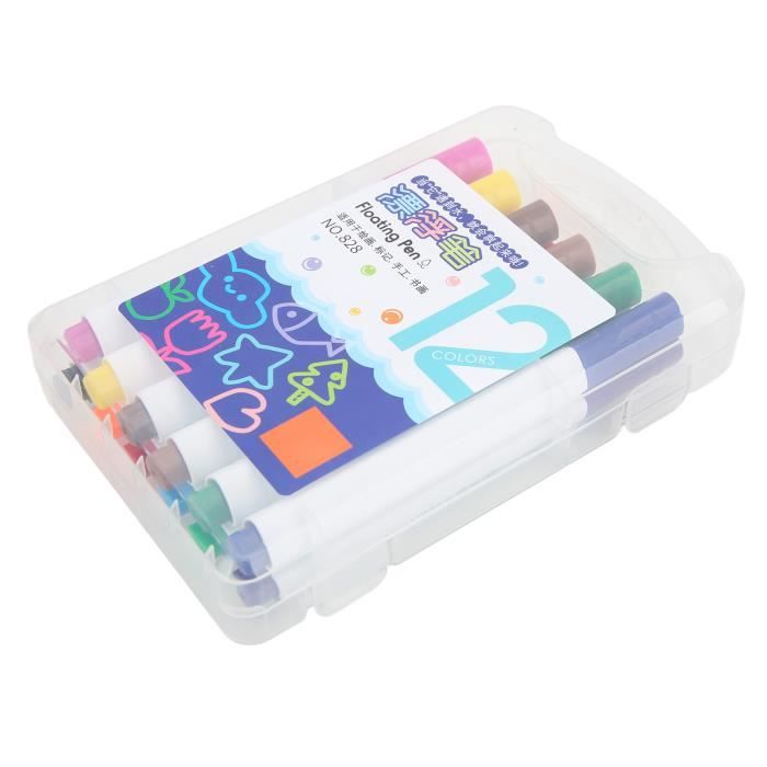 HURRISE stylo flottant Doodle 12 pièces stylo à encre flottant 12 ...