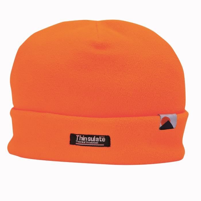 Portwest Bonnet Polaire doublé Thinsulate ... Orange - Cdiscount Prêt-à-Porter
