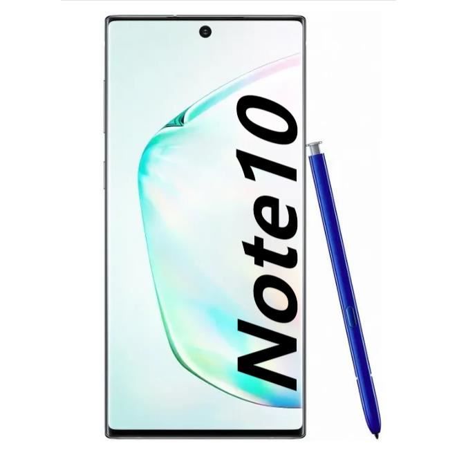 SAMSUNG Galaxy Note 10 256 Go Argent - Double SIM - Cdiscount Téléphonie