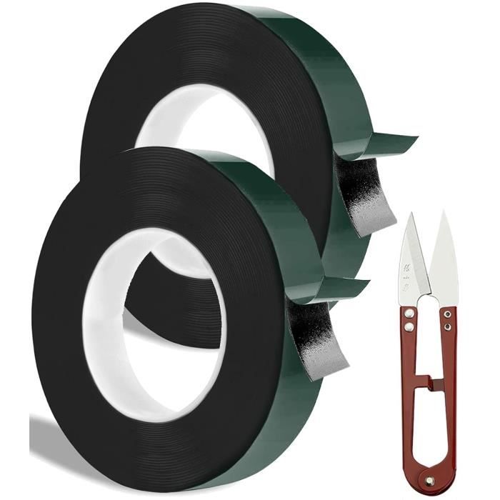 Lot De 2 Rubans Double Face Extra Forts + Ciseaux De Coupe, Ruban ...