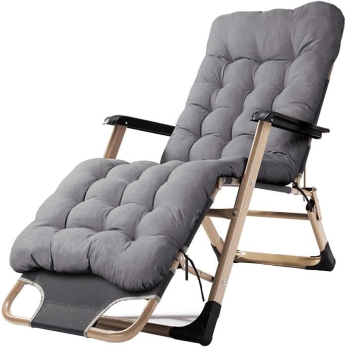 Chaise Longue De Jardin Pliable, Transat De Relaxation, Chaise Longue ...