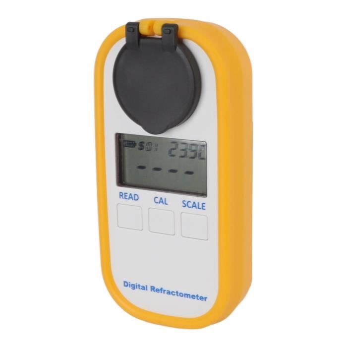 NEUF Réfractomètre numérique 0‑80% Brix Meter Refractometer Digital ...