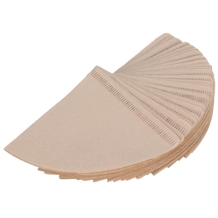 Vvikizy Papier filtre à café 100 pièces filtre à café en forme de cône ...
