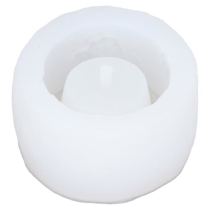 YOSOO moule de Pot succulent Moule de pot de fleur en silicone rond ...