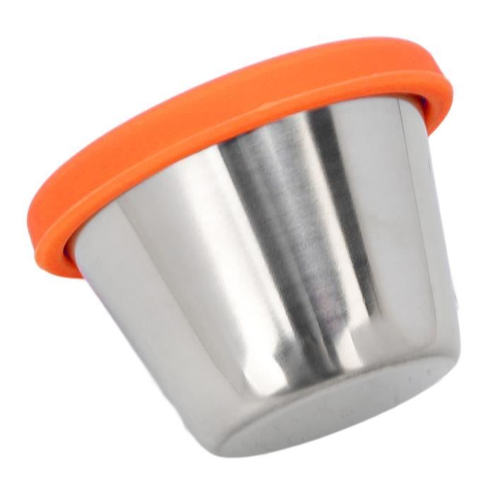 Hililand récipient à vinaigrette en acier inoxydable Petit récipient en ...