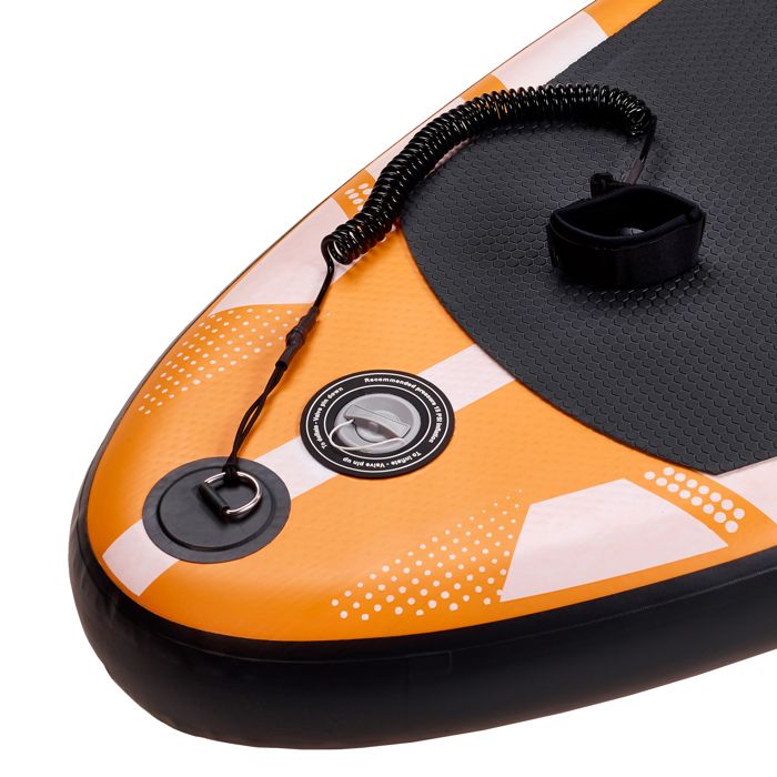 Leash pour stand up paddle, flexible, confortable et robuste ...