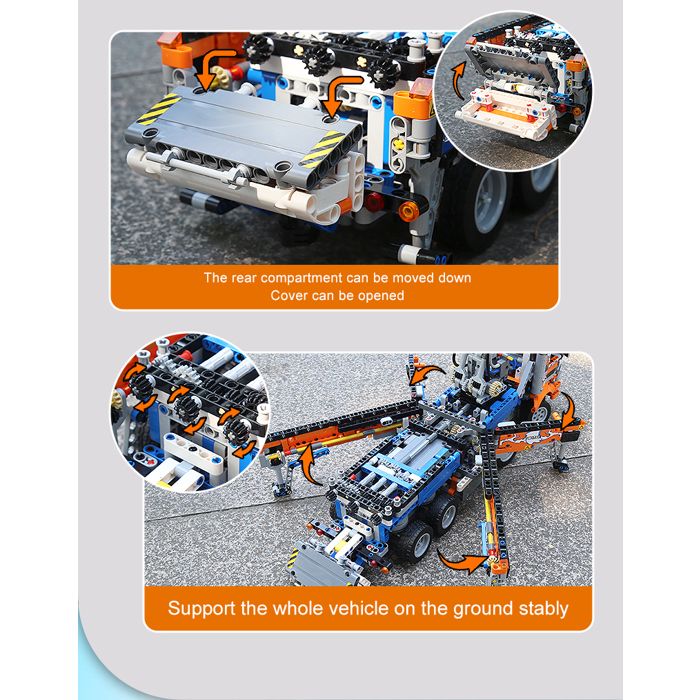 Mould KING 19014 camion remorquage lourd Kits de construction Pompe à ...