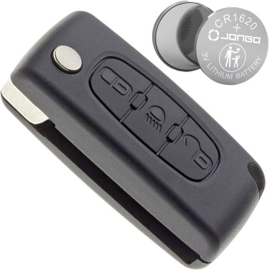 - Coque De Clé Sans Lame Compatible Avec Citroën C4 Picasso, C4 Grand ...