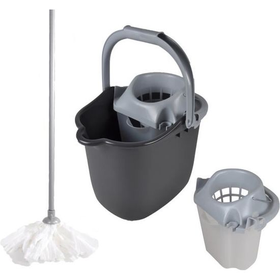 Seau essoreur + recuperateur d'eau 16L - Cdiscount Maison