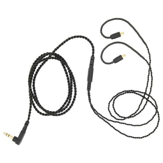 JIT Câble A2DC Câble Audio pour casque connecteur A2DC pour ATH CKS1100 E40 E50 E70 LS200 LS300 ...