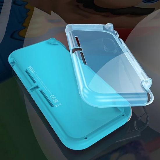 Coque de protection compatible Switch Mini Switch Lite Bleu - Cdiscount ...
