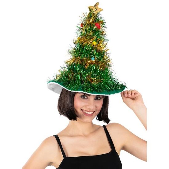 Déguisement Chapeau Sapin De Noël - Funidelia - 123474 - Accessoires ...