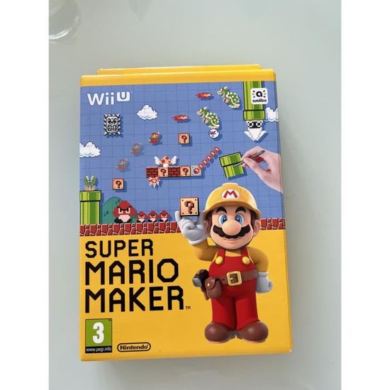 Jeu Super Mario Maker - Nintendo Wii U - Plateforme - Mode en ligne ...