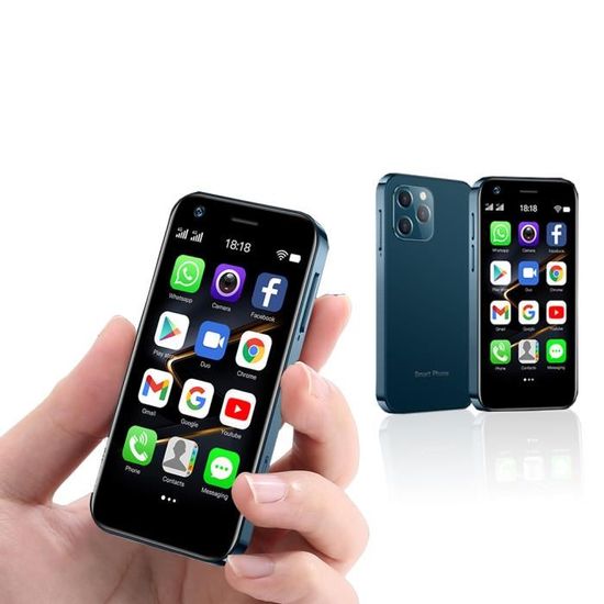 SOYES XS12 Pro Mini Smartphone 3,0 pouces Android 10.0 Double SIM 13MP ...