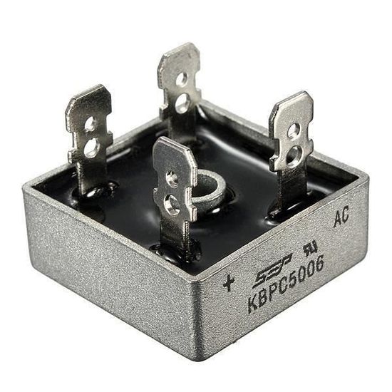 KBPC5006 Pont Redresseur 50A Amp 600V Metal Case Diode Contrôle Lo33041 ...