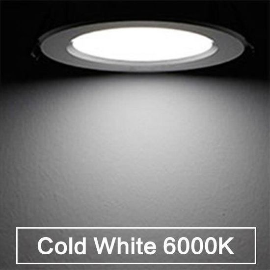 Downlight,Cold White 6000K-12W 230V IP65--Lampe Led Étanche Encastrable ...