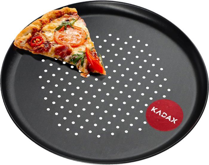Moule À Pizza, Poêle À Pizza Avec Trous, Plaque De Cuisson En Tôle ...