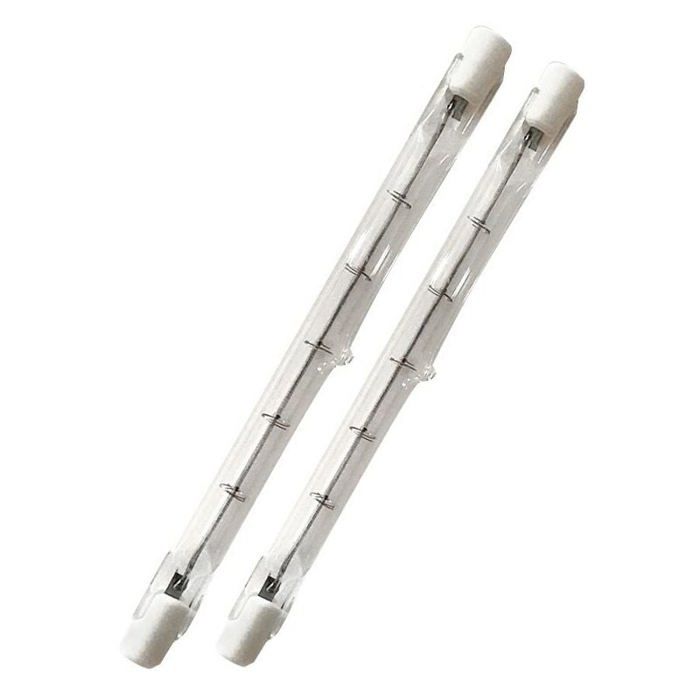 500W tube R7s 118mm halogène Dimmable Blanc Chaud 2800K ampoule crayon ...