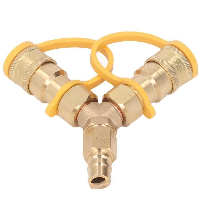 Répartiteur De Gaz En Y Y Splitter Gaz Naturel Adaptateur De Connexion ...