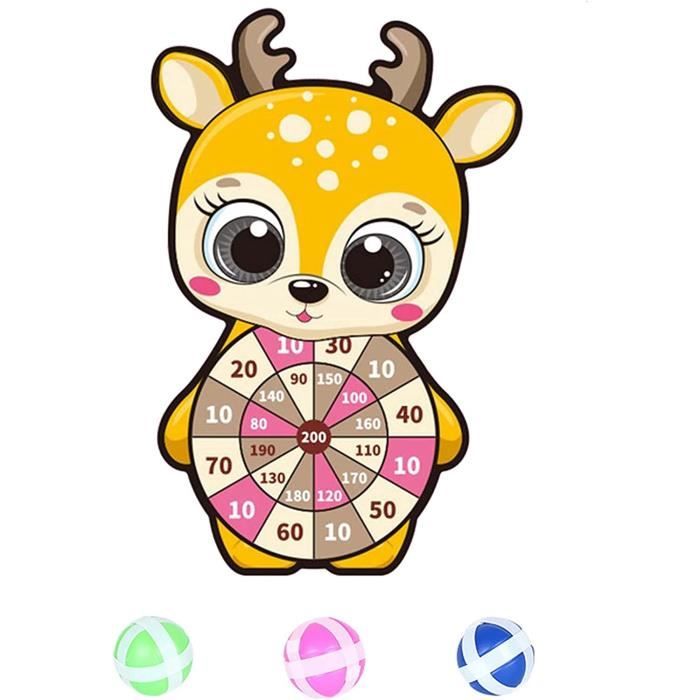 2021 Nouveau Plastique Dart Board Cible Ball Sticky Creative Children ...