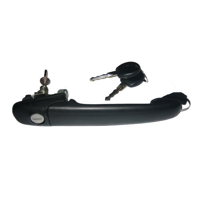 Poignée de Porte Avant Gauche Avec Clés pour SEAT CORDOBA 1.4 TDI 80 09 ...