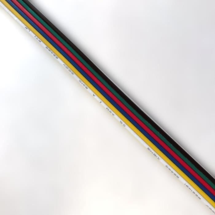 Rgb + Cct Câble D'Extension Pour Rgb + Cct Led Strip 5050 Ruban Rgbww ...