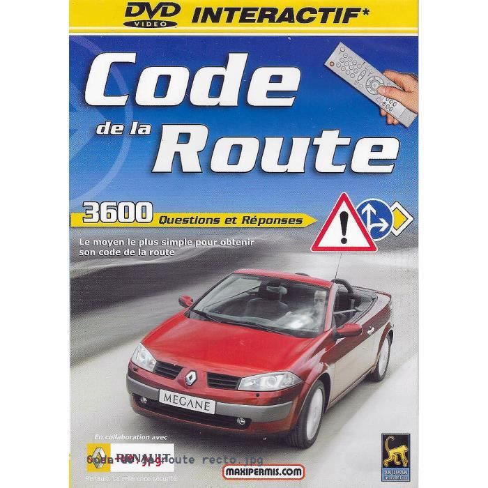 DVD CODE DE LA ROUTE - DVD INTERACTIF - Cdiscount DVD